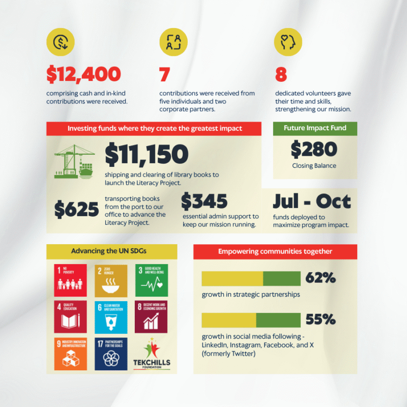 Impact & Financial Stewardship - TEKCHILLS Foundation
